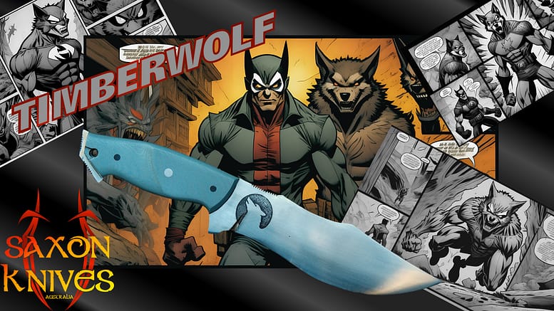 Timberwolf Australian Made Knives for Australian made people
